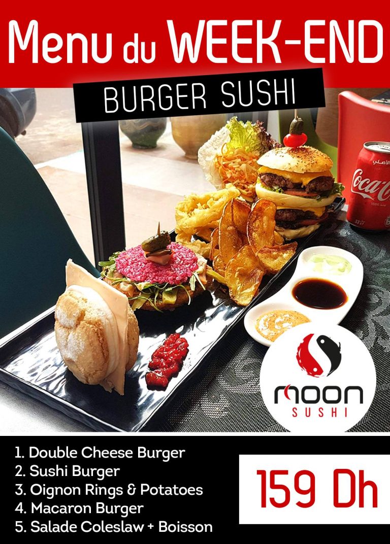 Menu du Week-end 21/10 – Moon Sushi